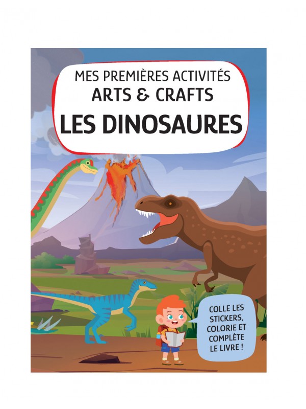Coffret Premières activités Créatives Dinosaures, Sassi | Inelle
